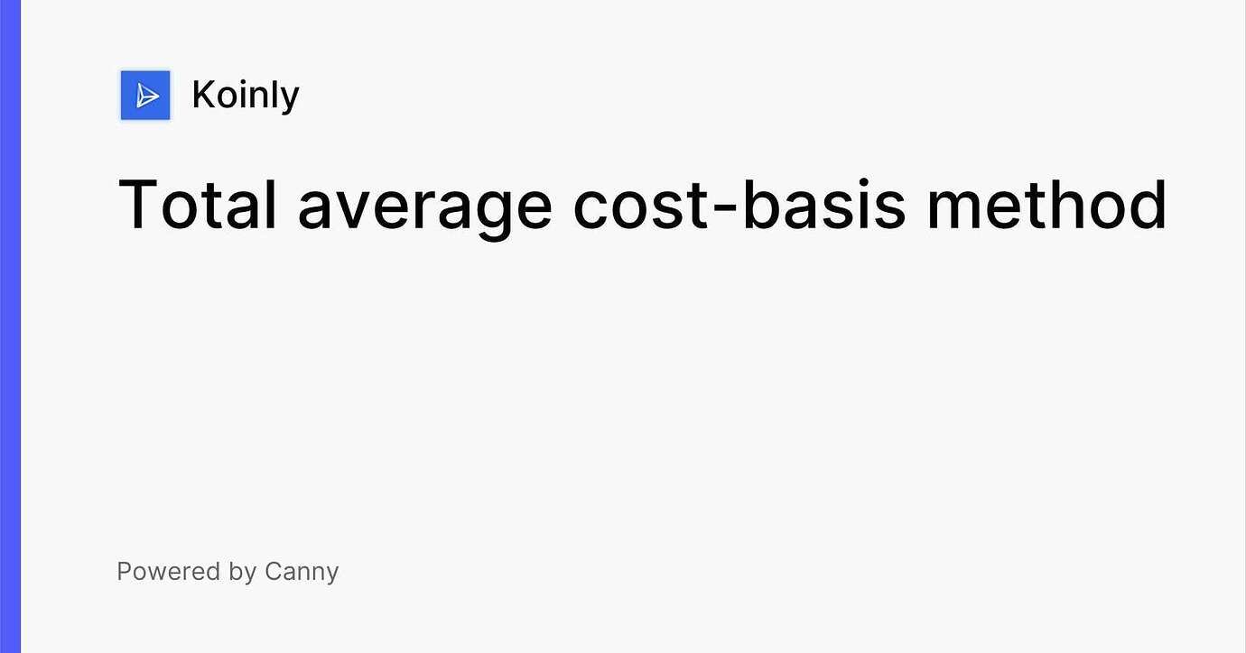 Japan - correct cost basis not supported - Koinly Support - Koinly